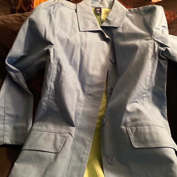 GAP | Jackets & Coats | Gap Rain Coat In Blue | Poshmark